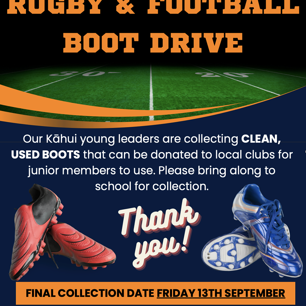 Rugby & Football Boot Drive