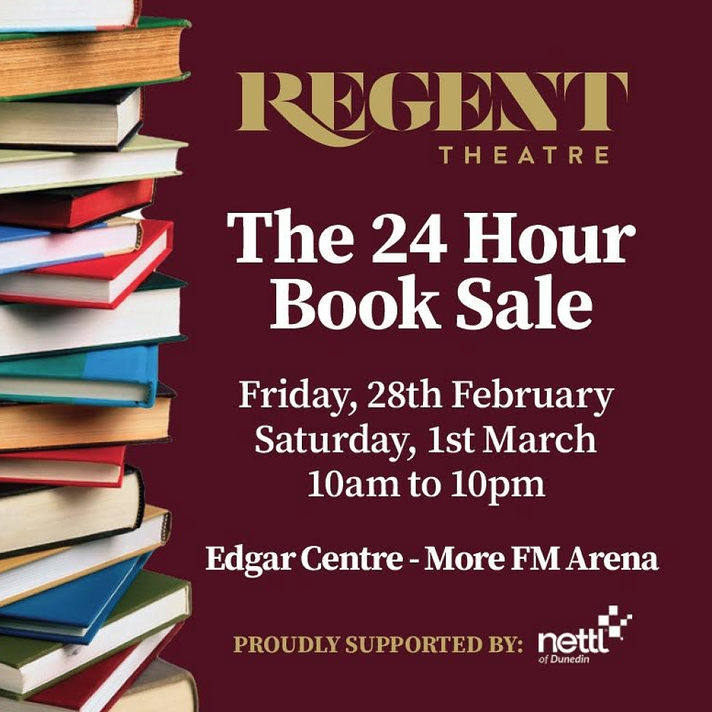 The 24 Hour Book Sale is back!