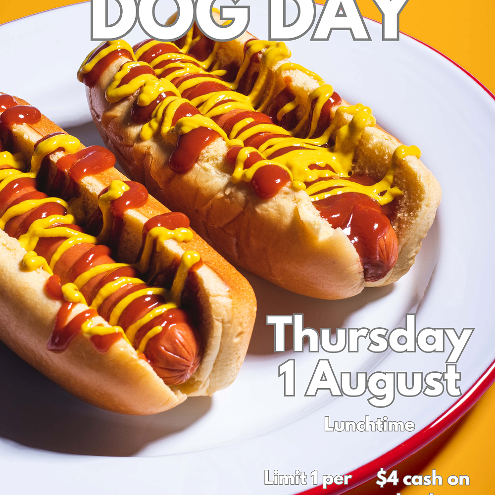 Hot Dog Day! — School Newsletter - Term 3, Week 1