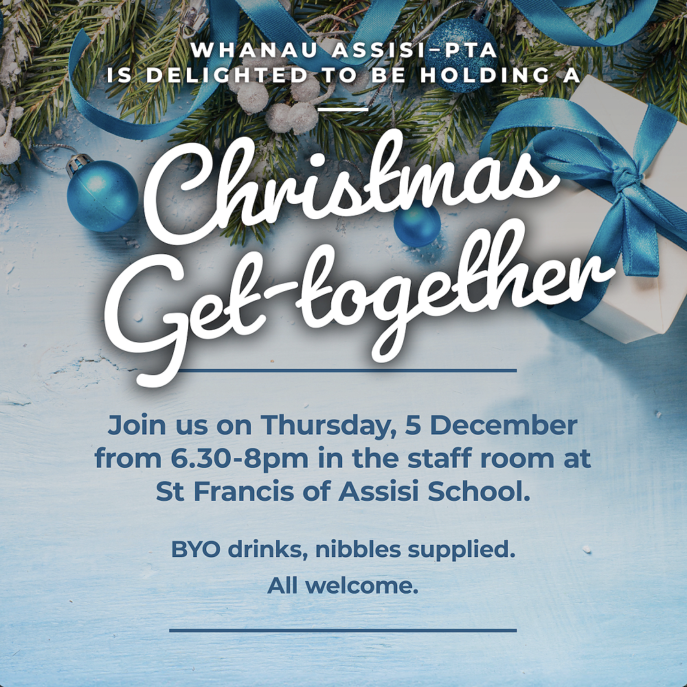 Whānau Assisi - PTA Christmas Get together.