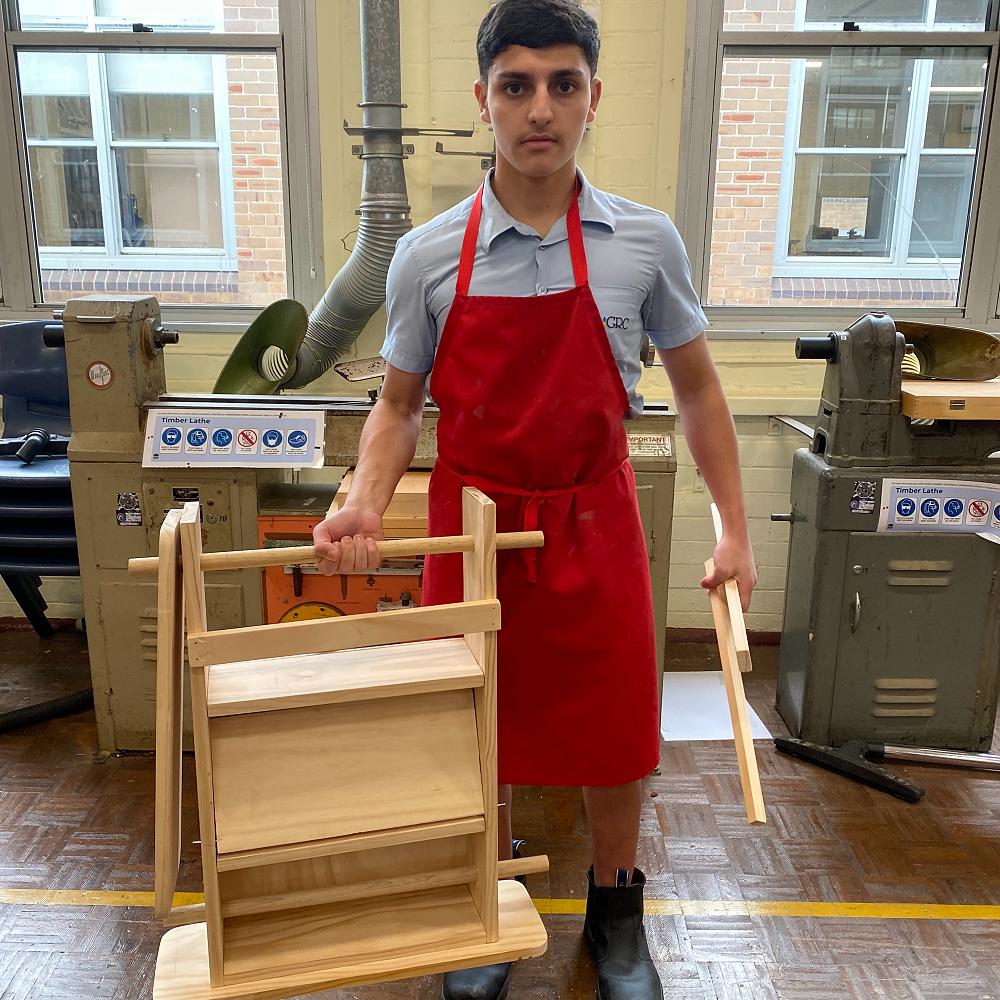 Year 10 Timber Students Polish Skills and Future Paths