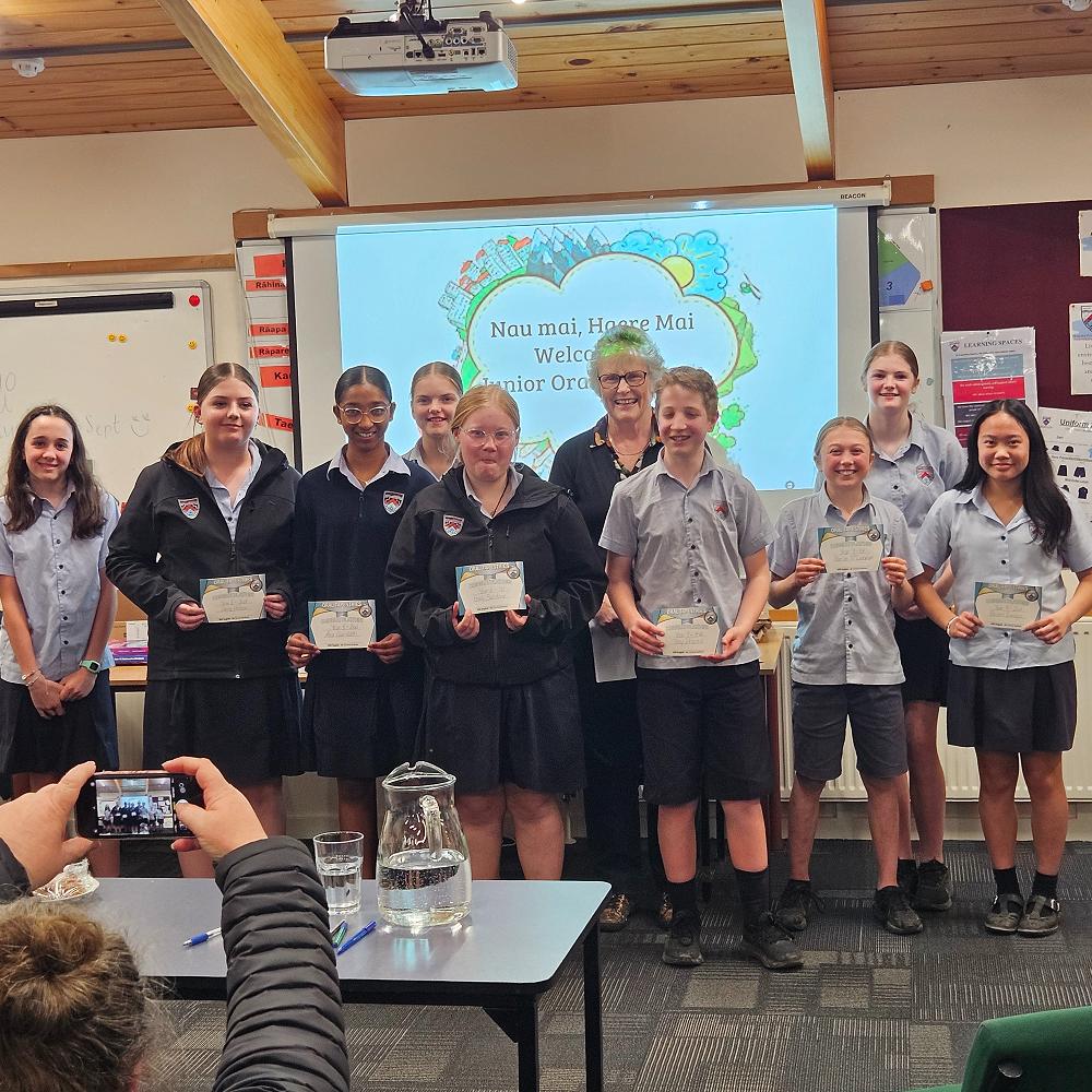 Junior Oral Tapestries — DHS Dispatch, 15 August 2025