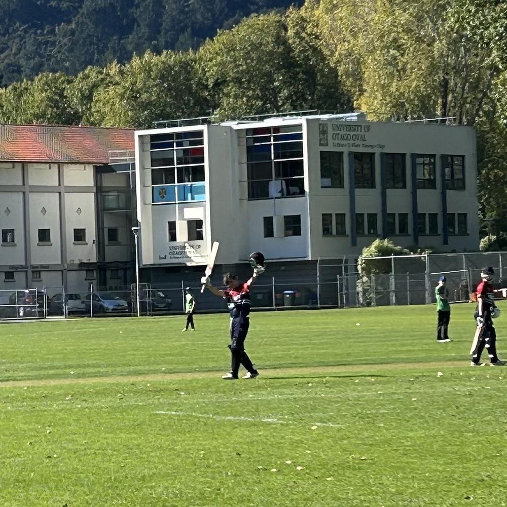 Thompson's Ton Secures Win for Trinity