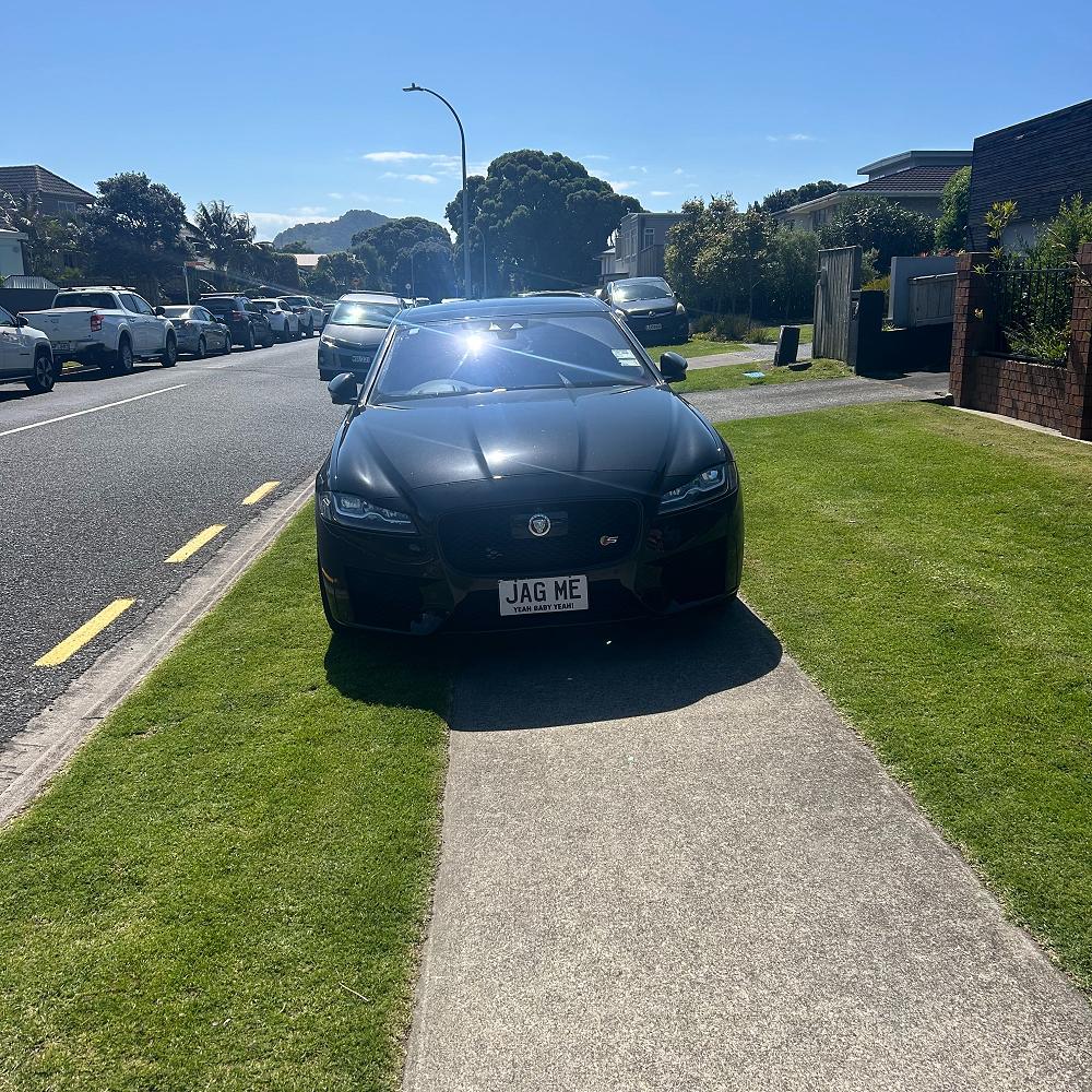 Unsafe parking on footpaths during school pickup/dropoff time poses ...
