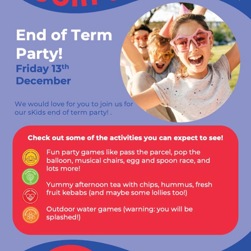 sKids End of Term Party