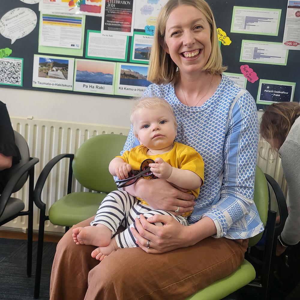 A Visit from Mrs Wright and Charlie