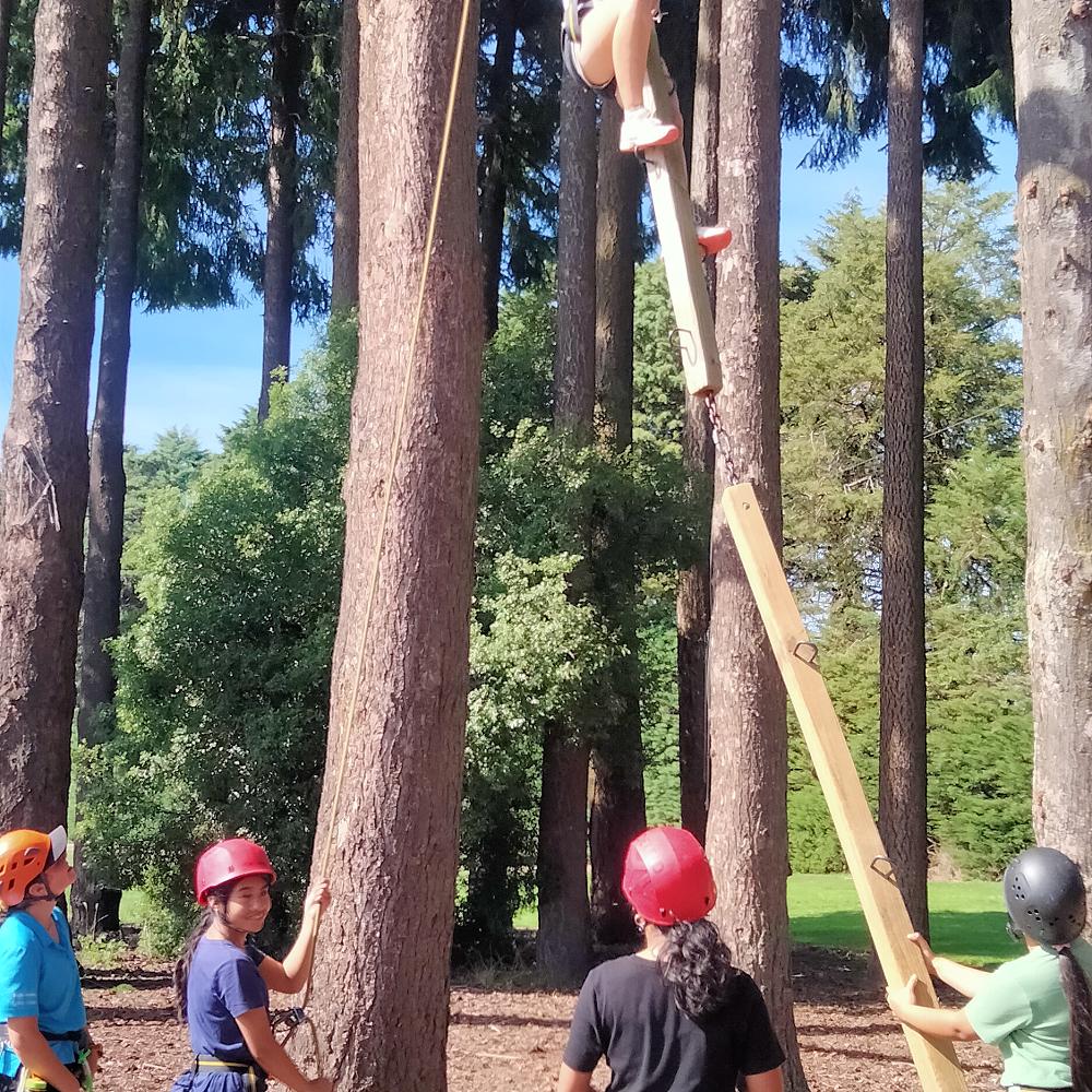 Year 10 Challenge - High Ropes — Term One, Week Seven Panui