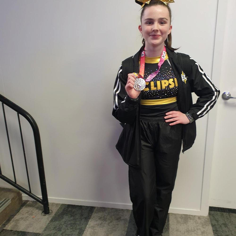 Ruby Shines with Eclipse Cheerleading