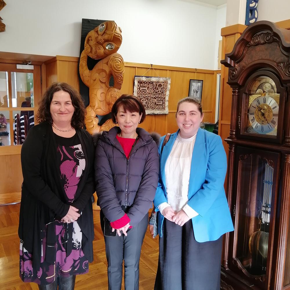 Important Visit from Japanese Delegate