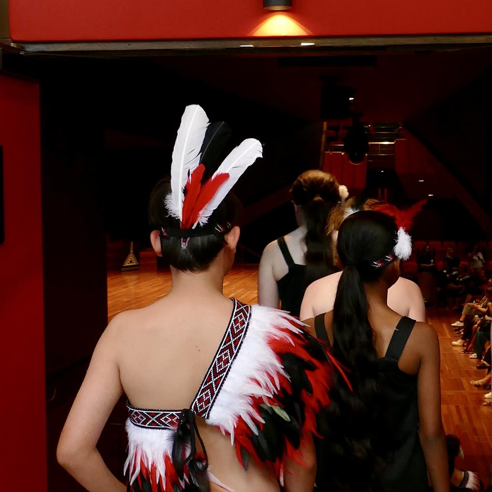 Kapa Haka at Te Rito Harakeke Marshland