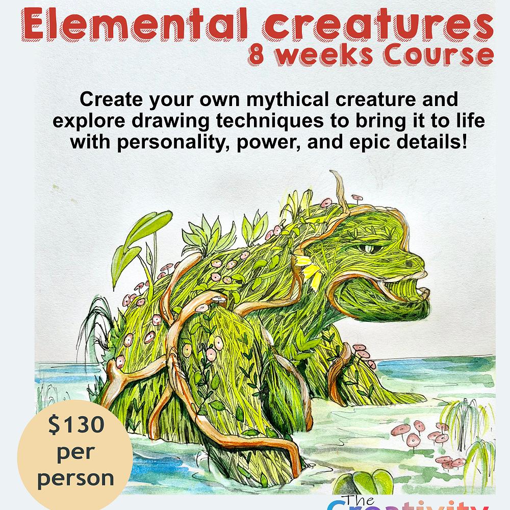 Elemental Monsters - The Creativity Room