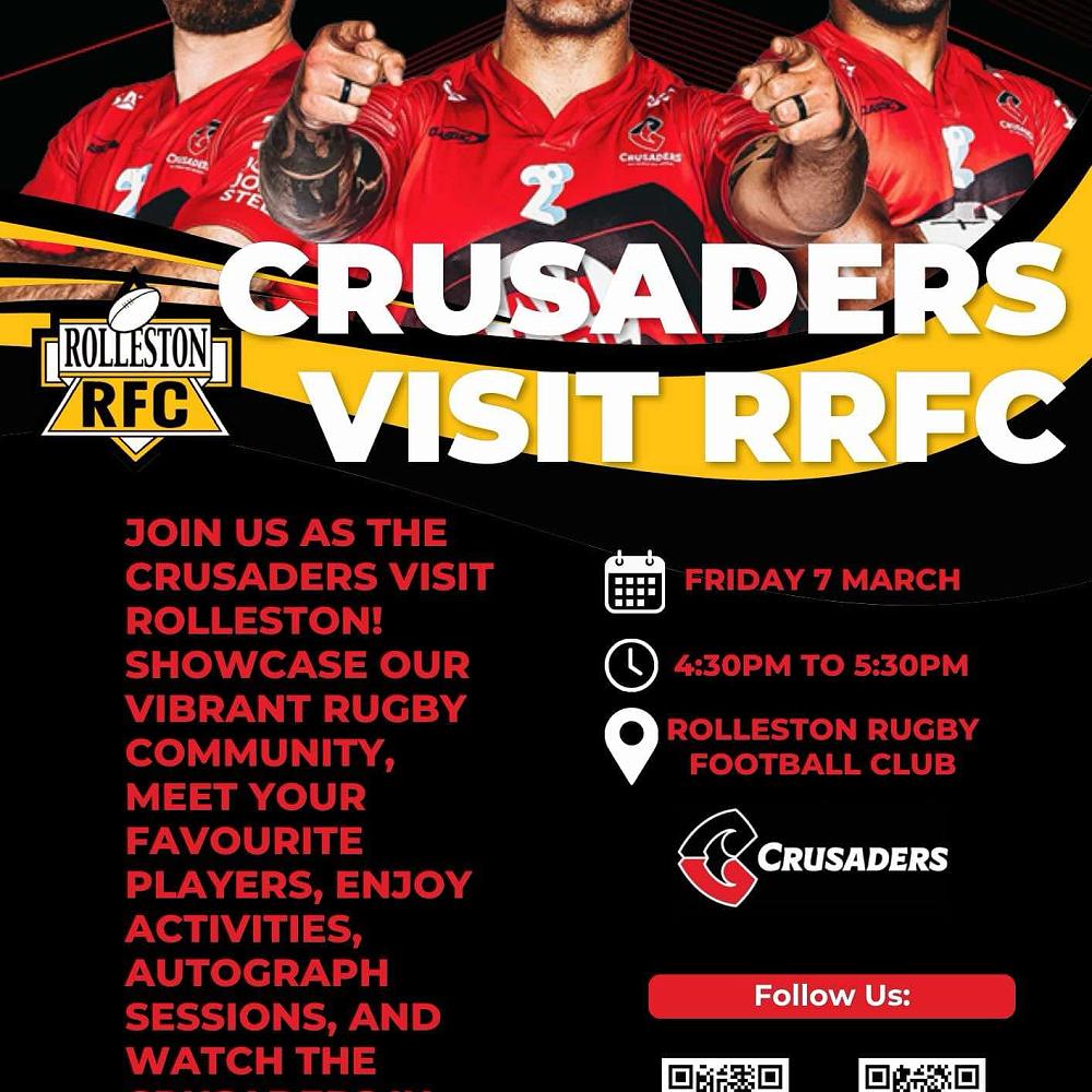Meet some Crusaders players - 7th March — eNewsletter #294