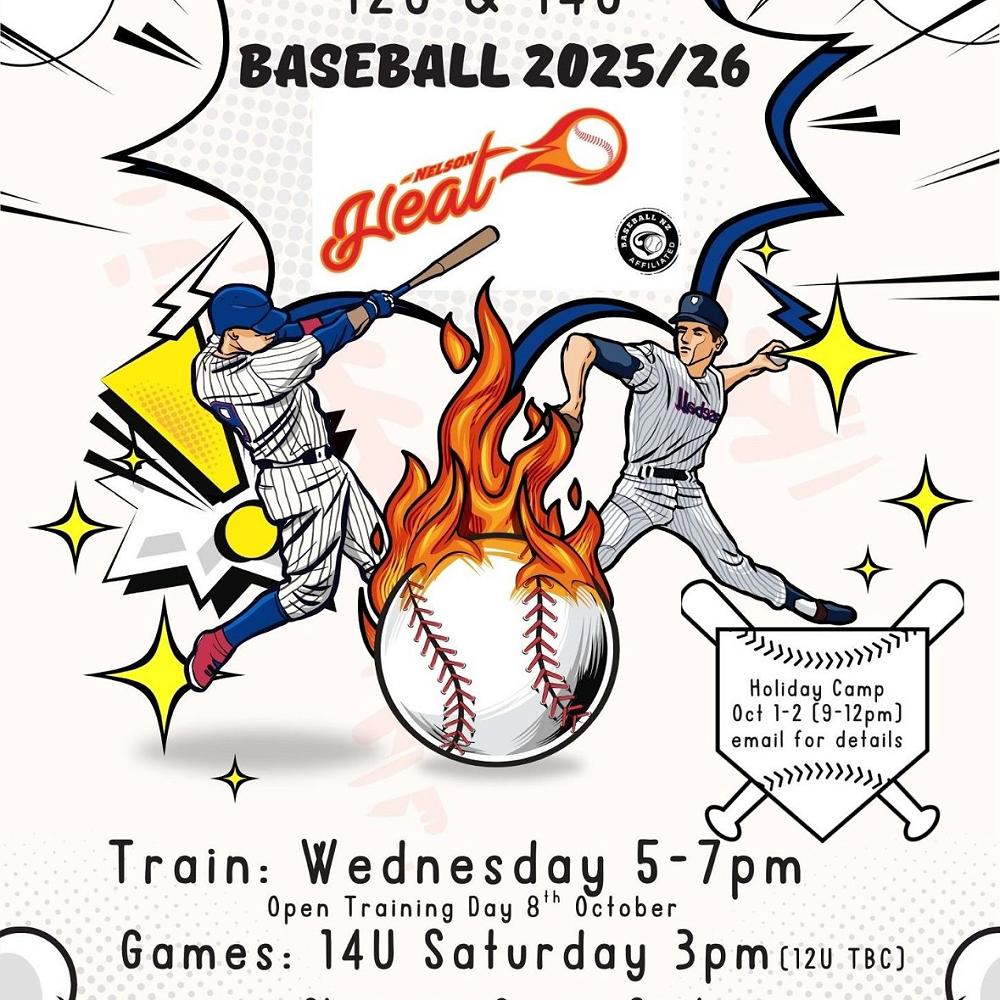 Nelson Heat Baseball — Nayland College Newsletter: Friday 19 September 2025