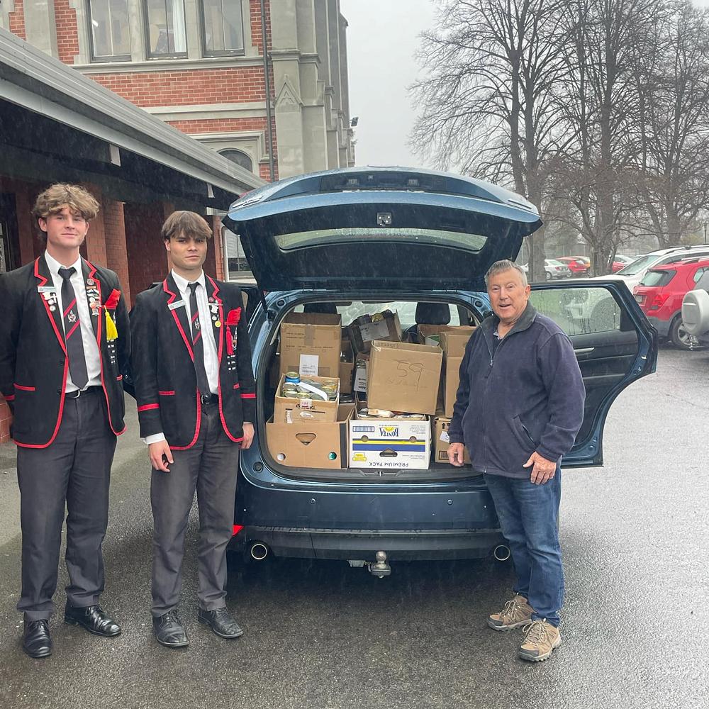 Giving back through acts of service