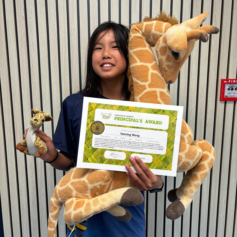 Stretch Award - Term 4 - Week 2 — Newsletter Iwa - October 2024