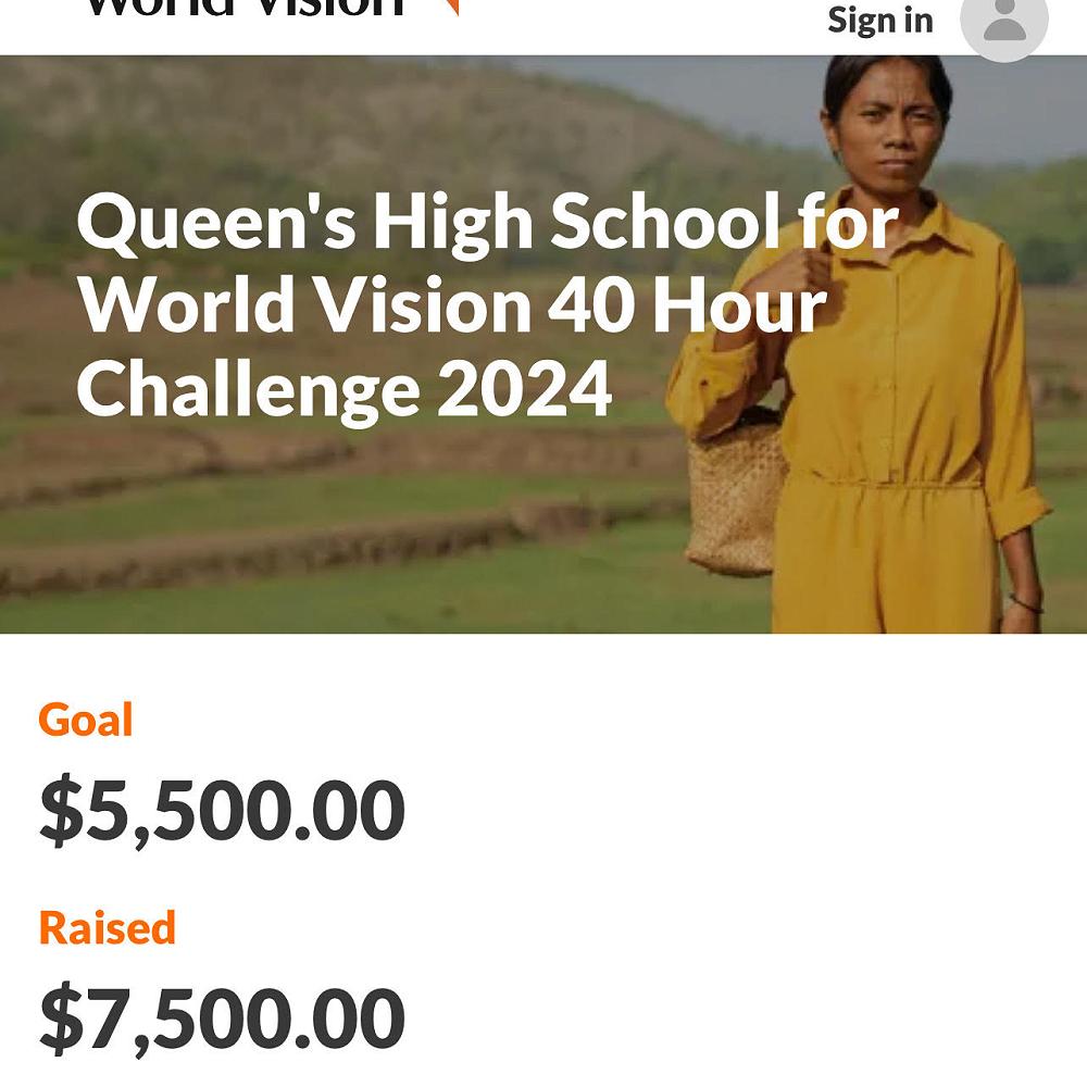 World Vision Challenge 2024 — Queen's News Issue 11 2024