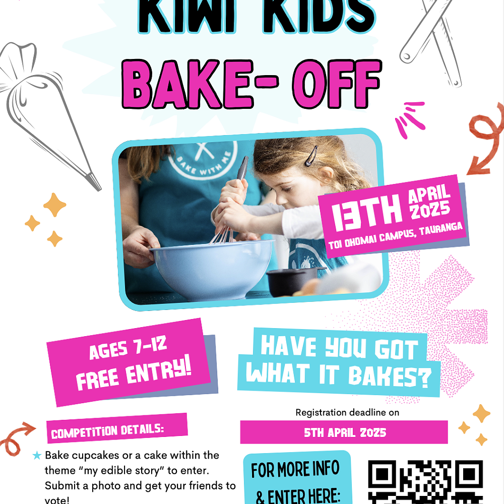 Kiwi Kids Bake-Off Competition — Newsletter 14 March 2025
