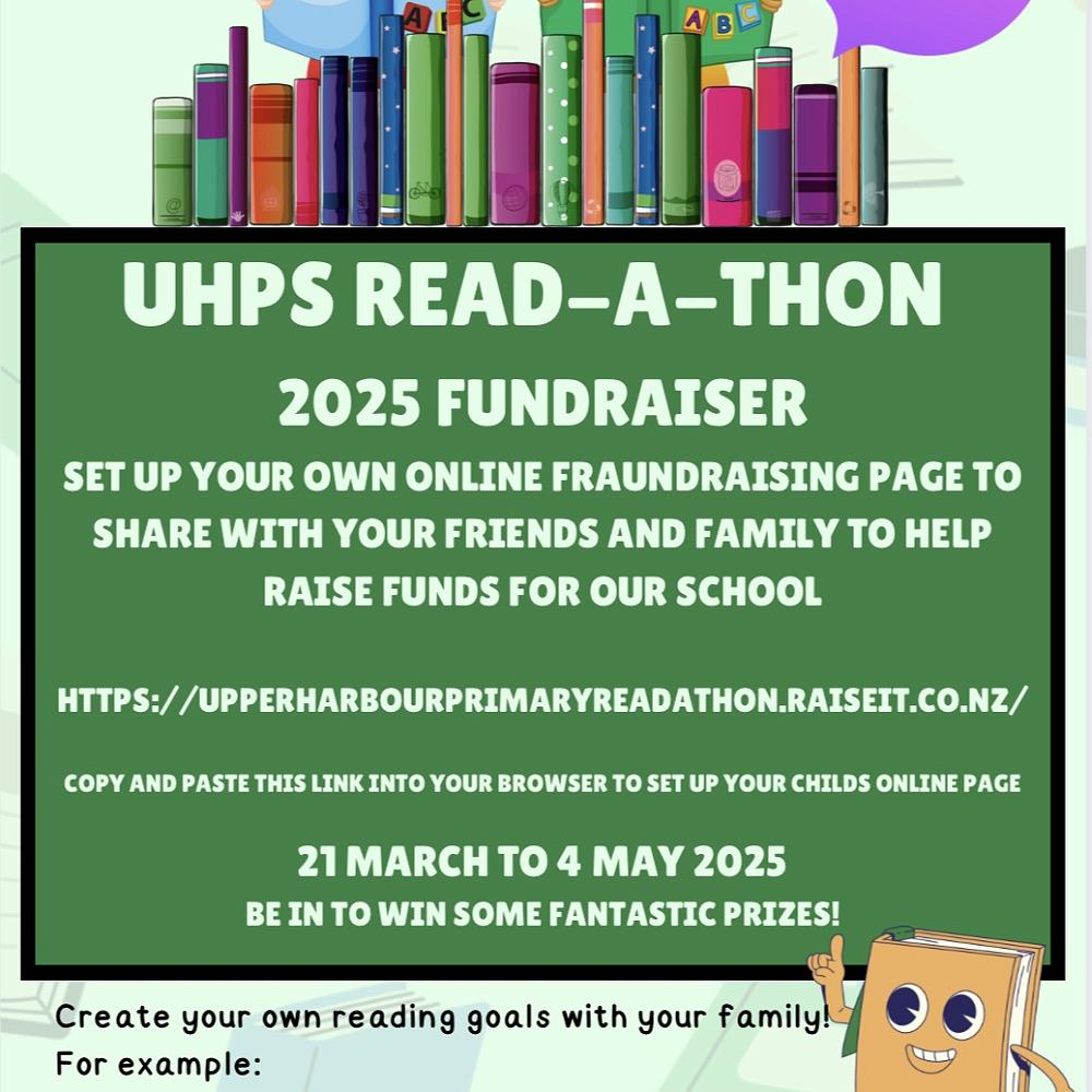 UHPS Read-a-Thon Fundraiser 2025!