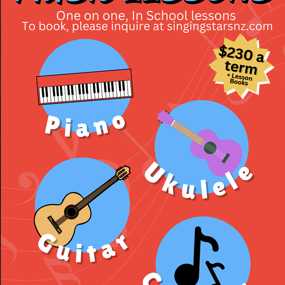 Singing Stars Music Lessons — Week 10 - Term 1 - Newsletter, 2025