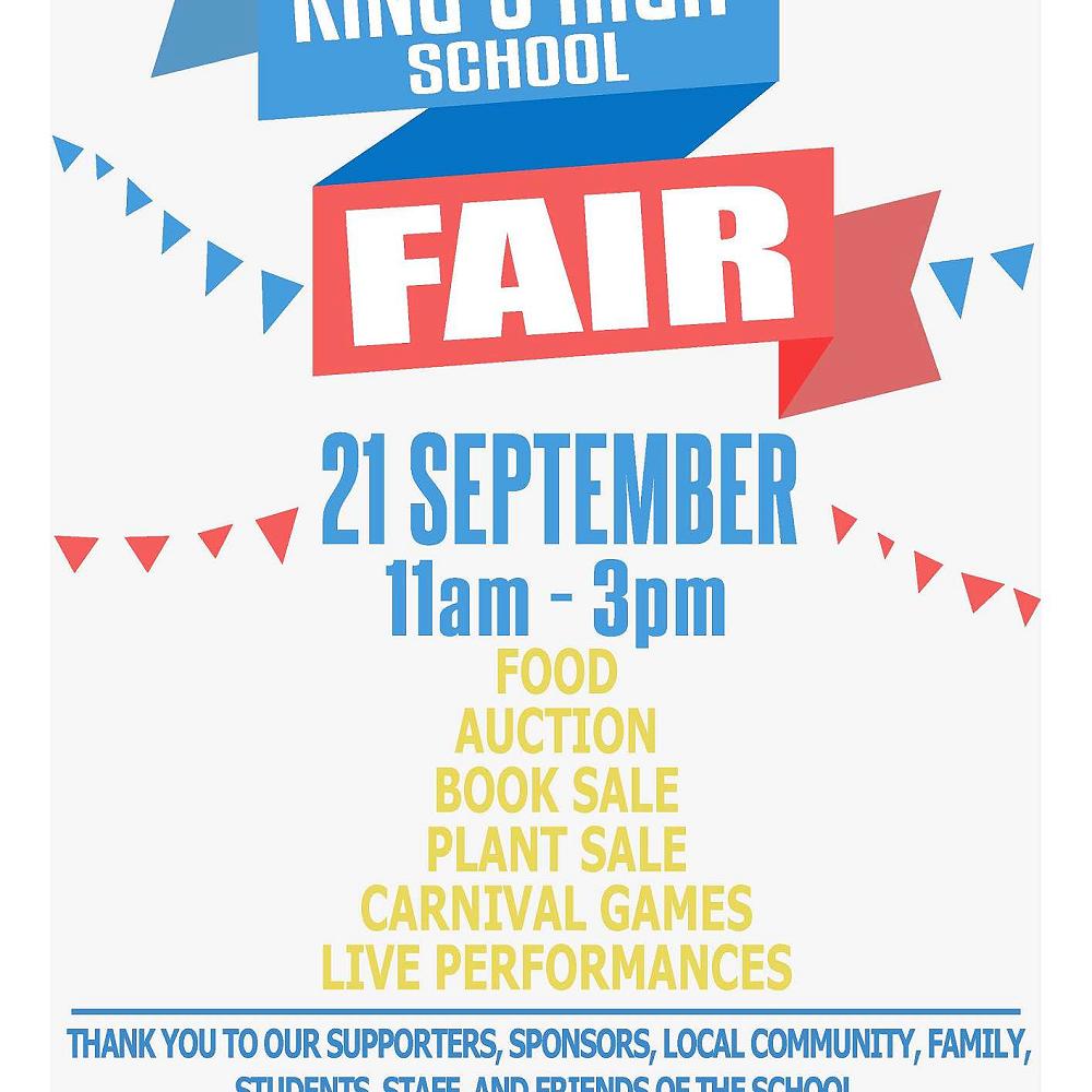 King's High School Fair