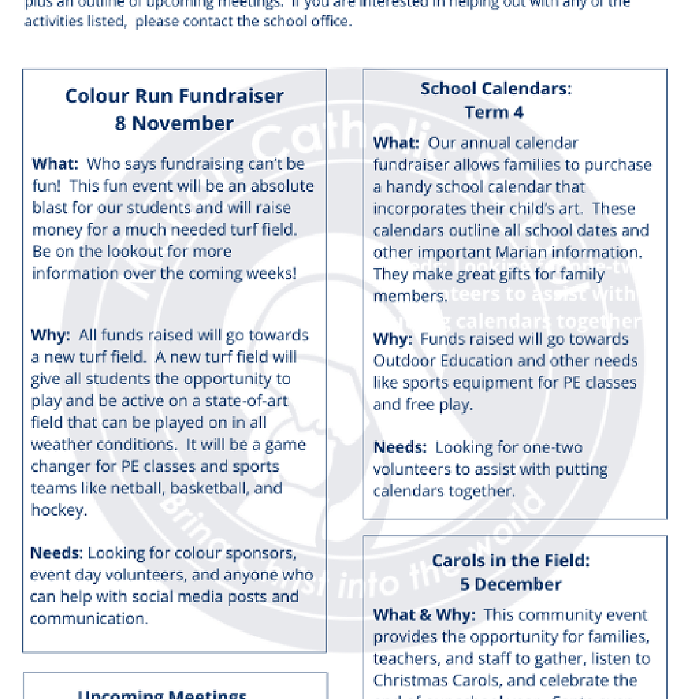 PTFA News — Newsletter: Term 3, Week 10, 2024