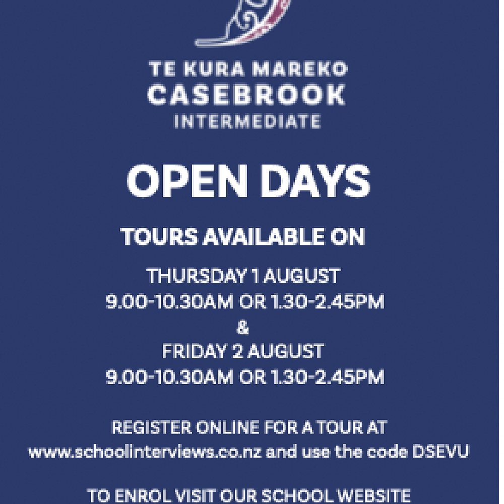Casebrook Intermediate School - Te Kura Mareko - 4 July 2024