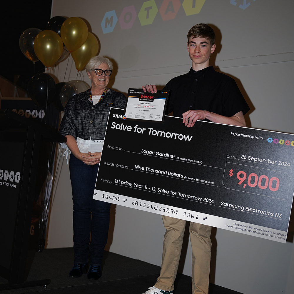 Burnside Student Wins Top Prize in the Solve for Tomorrow Competition ...