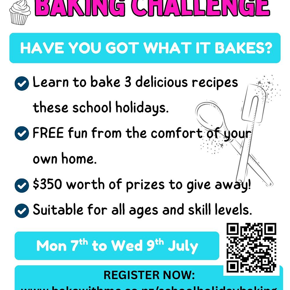 School Holiday Baking Challenge!