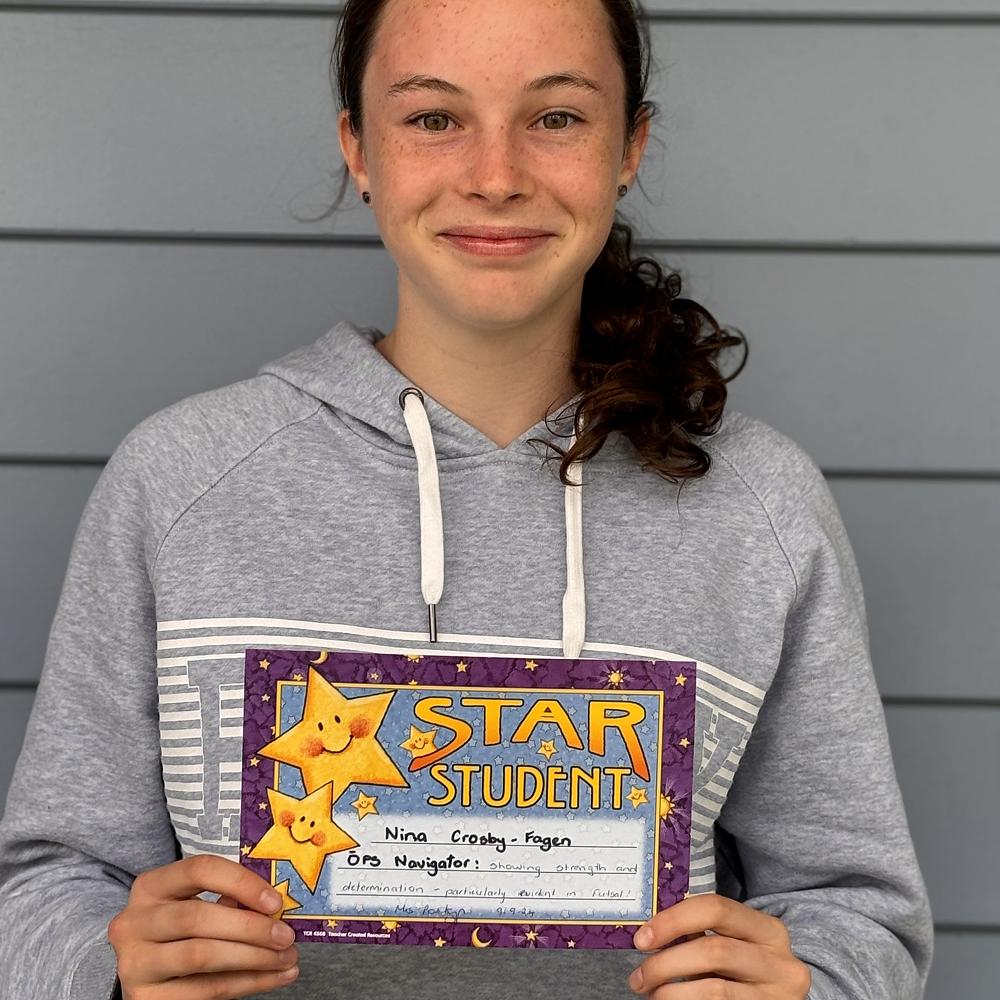 Student of the Week - Week 8 Term 3 2024