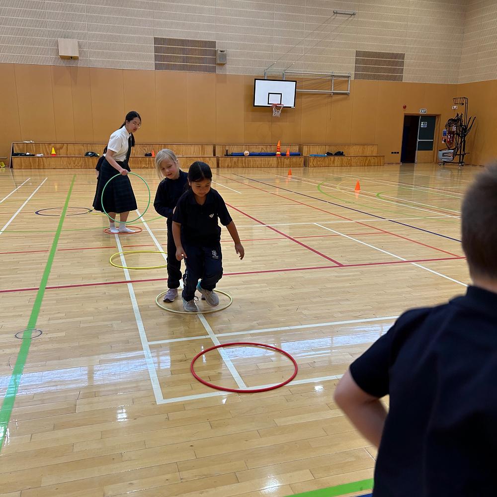 Year 1 and 2 Gym time - Team Building
