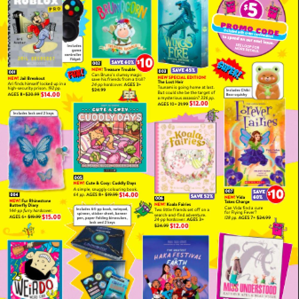 Scholastic Book Club Issue 6 Out Now!
