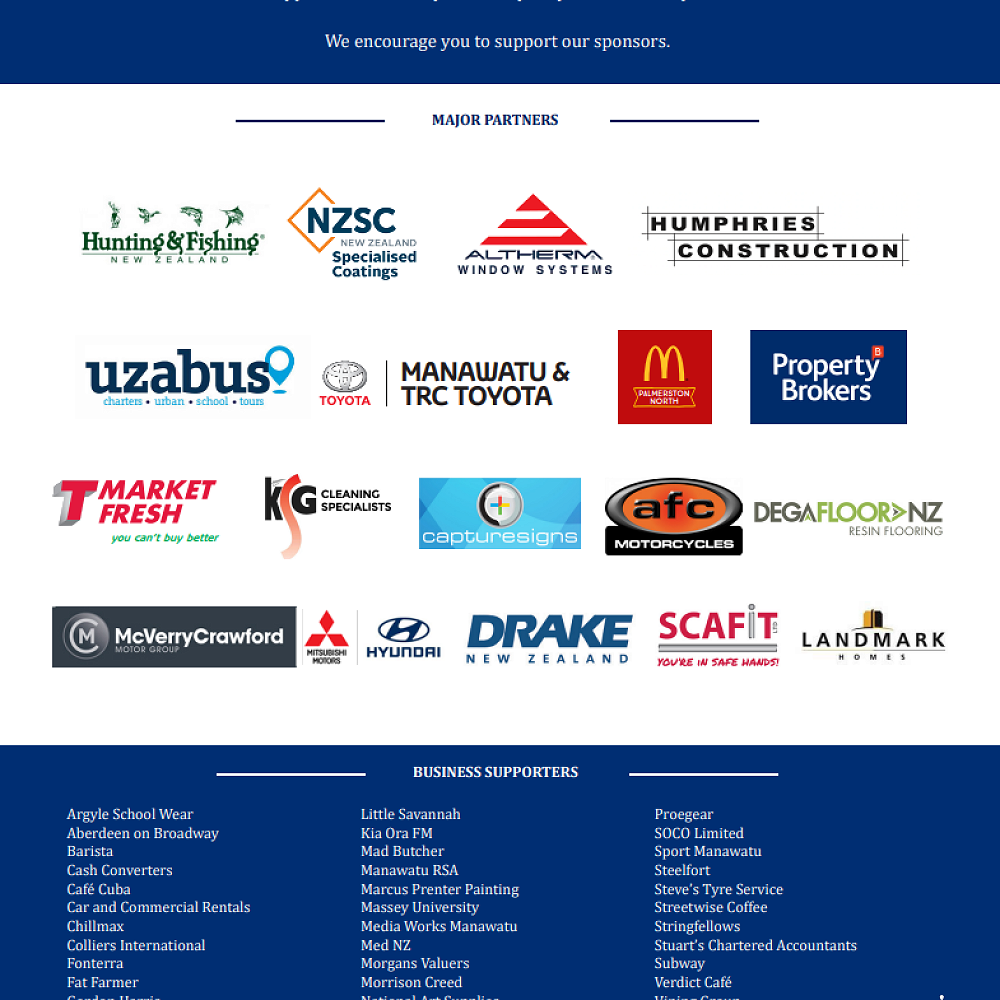 Our Sponsors — Weekly Update: Term 4, Week 1