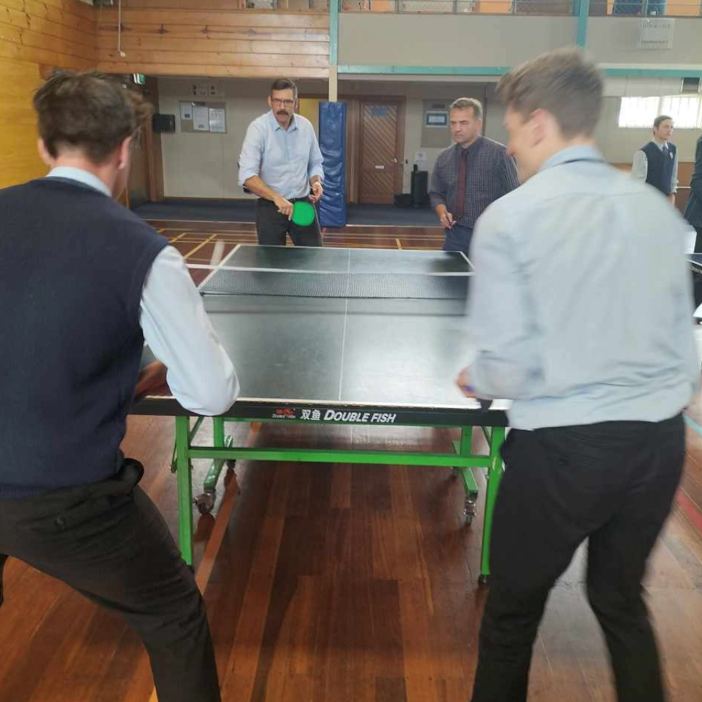 Students win Table Tennis — King's Week