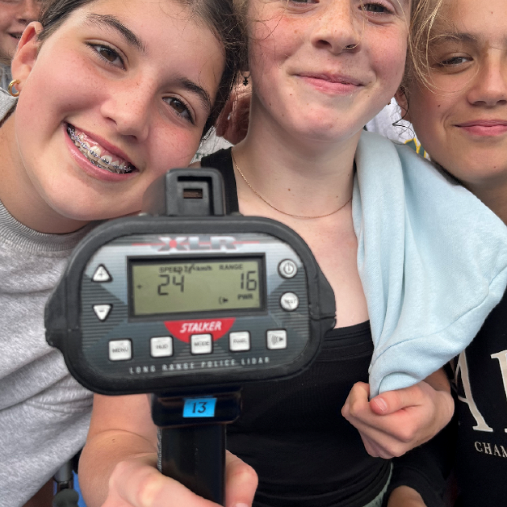 Rāroa Students put to the Test in Blue Light Police Radar Run!