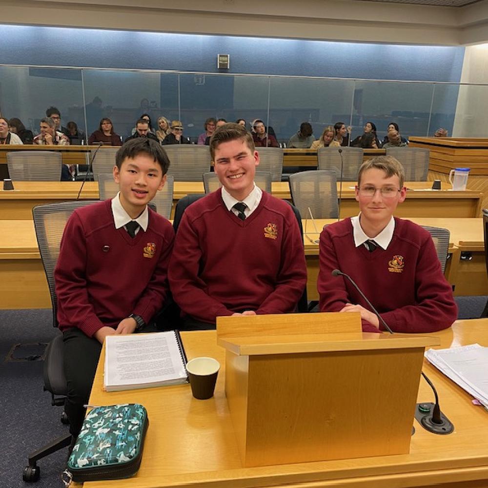 🗣️ Mooting at HBHS in 2024 — The July August High Achiever