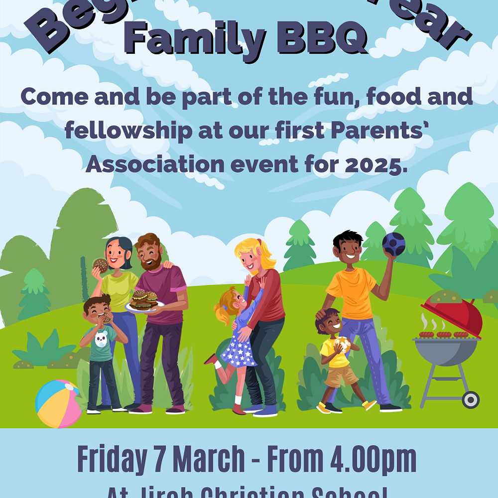 JCS FAMILY FUN BBQ - THIS FRIDAY, 7 MARCH