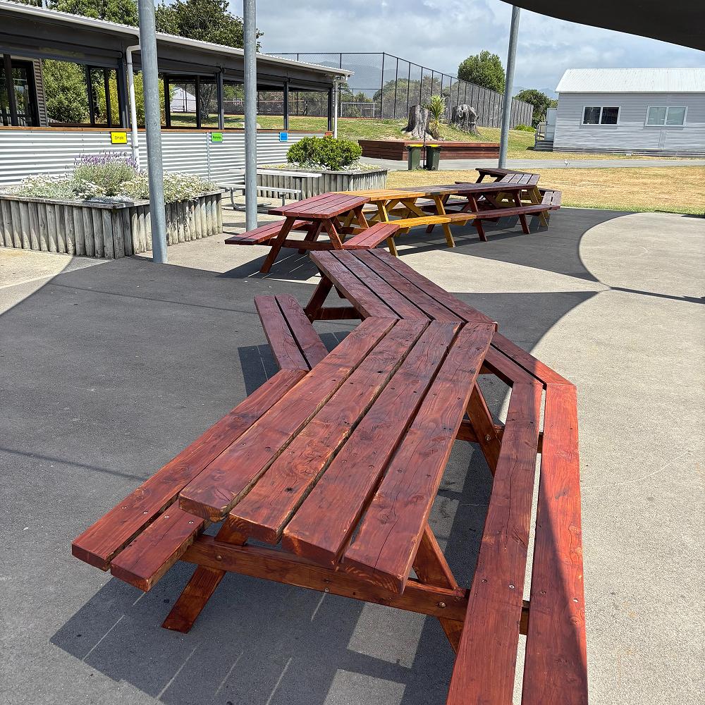 Picnic table project a win on multiple fronts