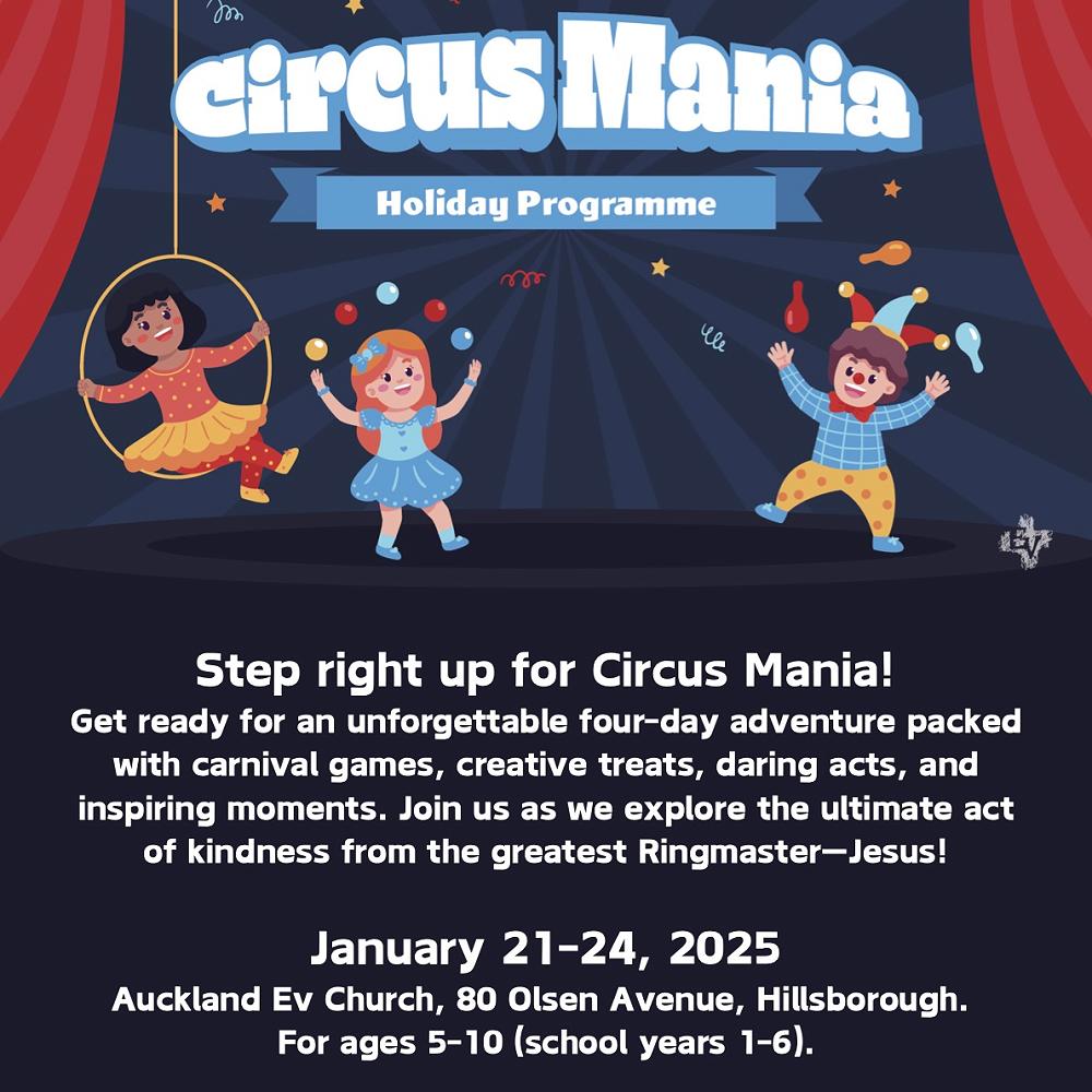 Circus Mania Holiday Programme — Term 4 2024 - News Bulletin