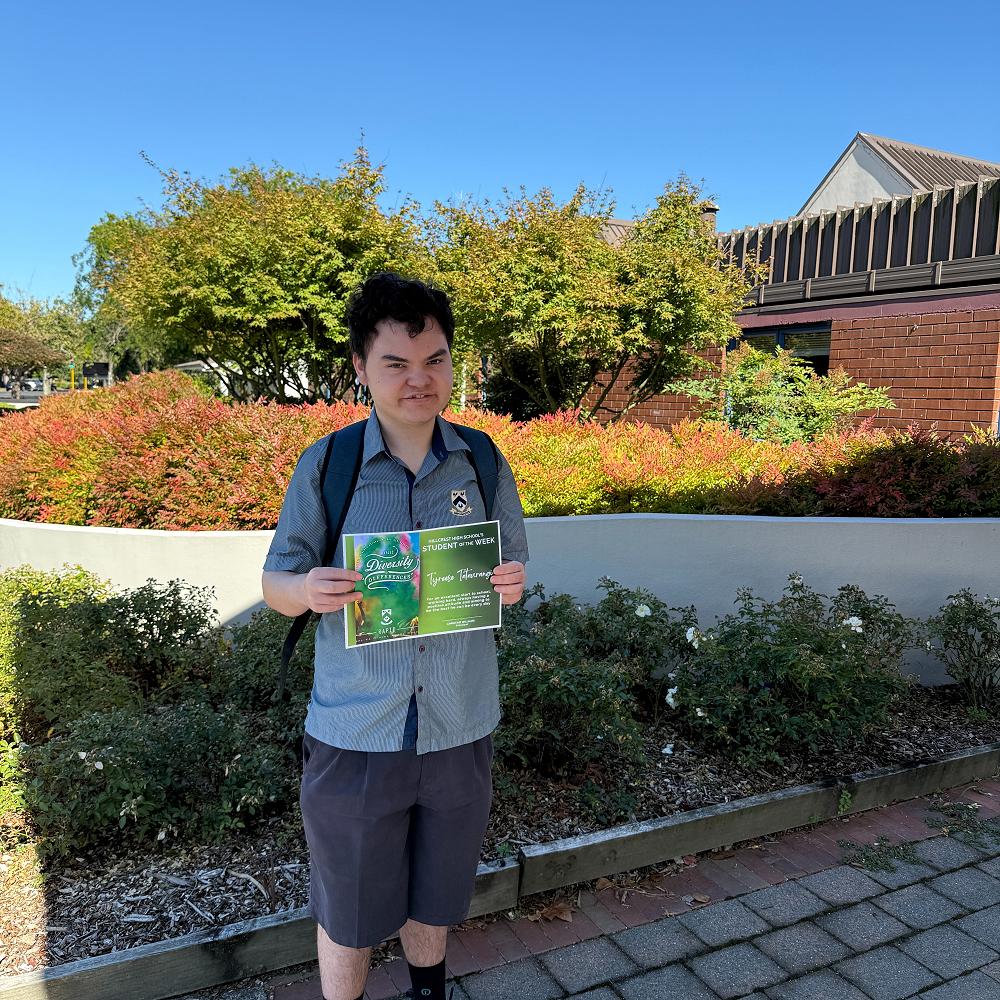 Student of the Week - Term 1 Week 5