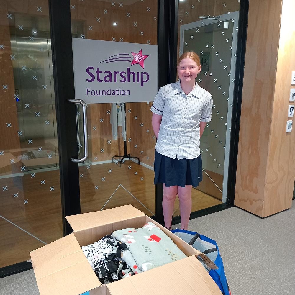 Starship Hospital Benefits From Student Kindness