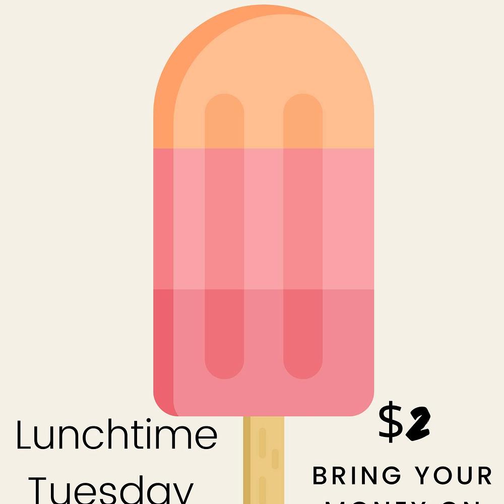 Ice Block day fundraiser - Tuesday