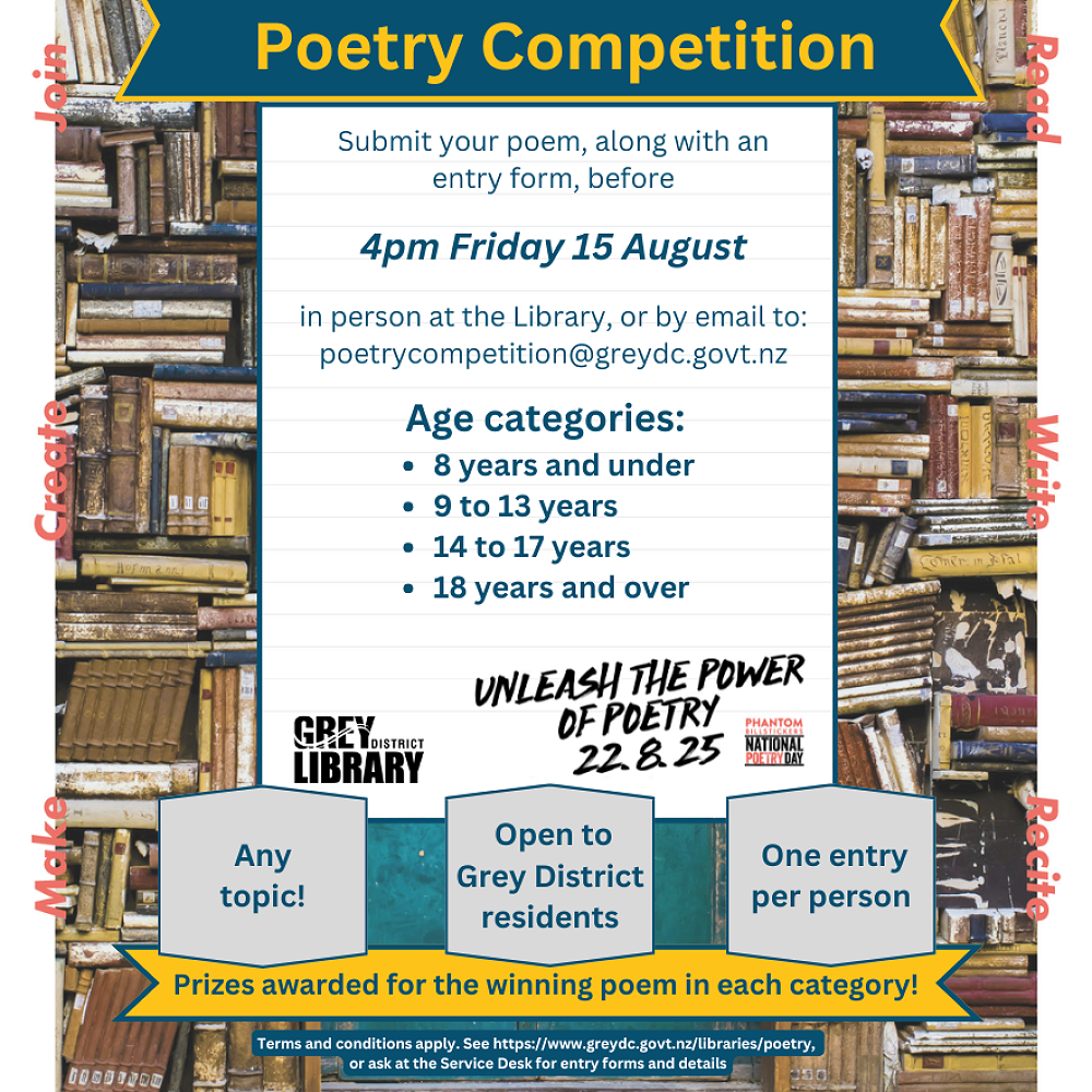 Grey District Library Poetry Competitions