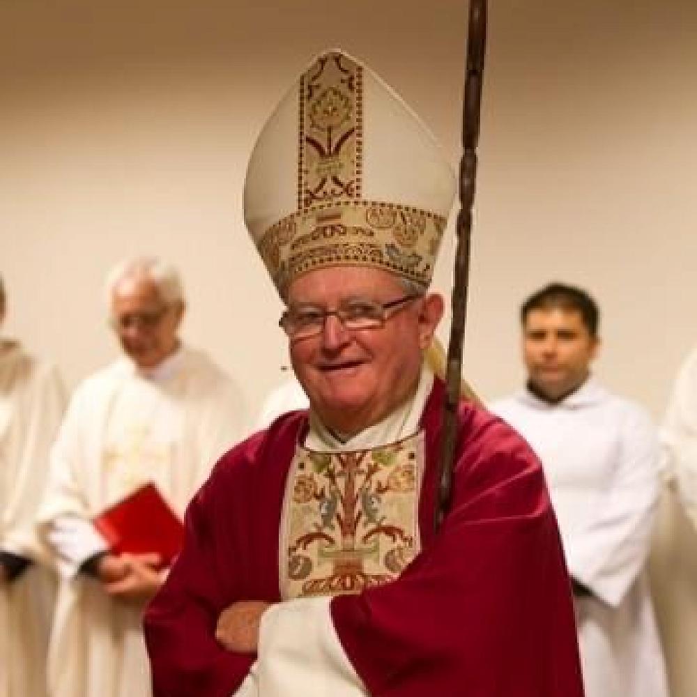 Bishop Denis Browne, emeritus Bishop of the Diocese of Hamilton.