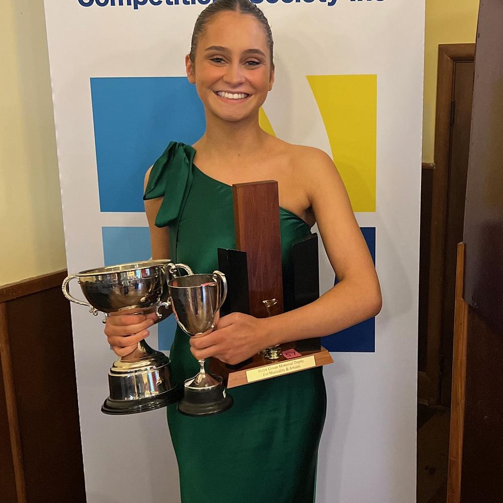 More singing success for Arts Prefect, Grace