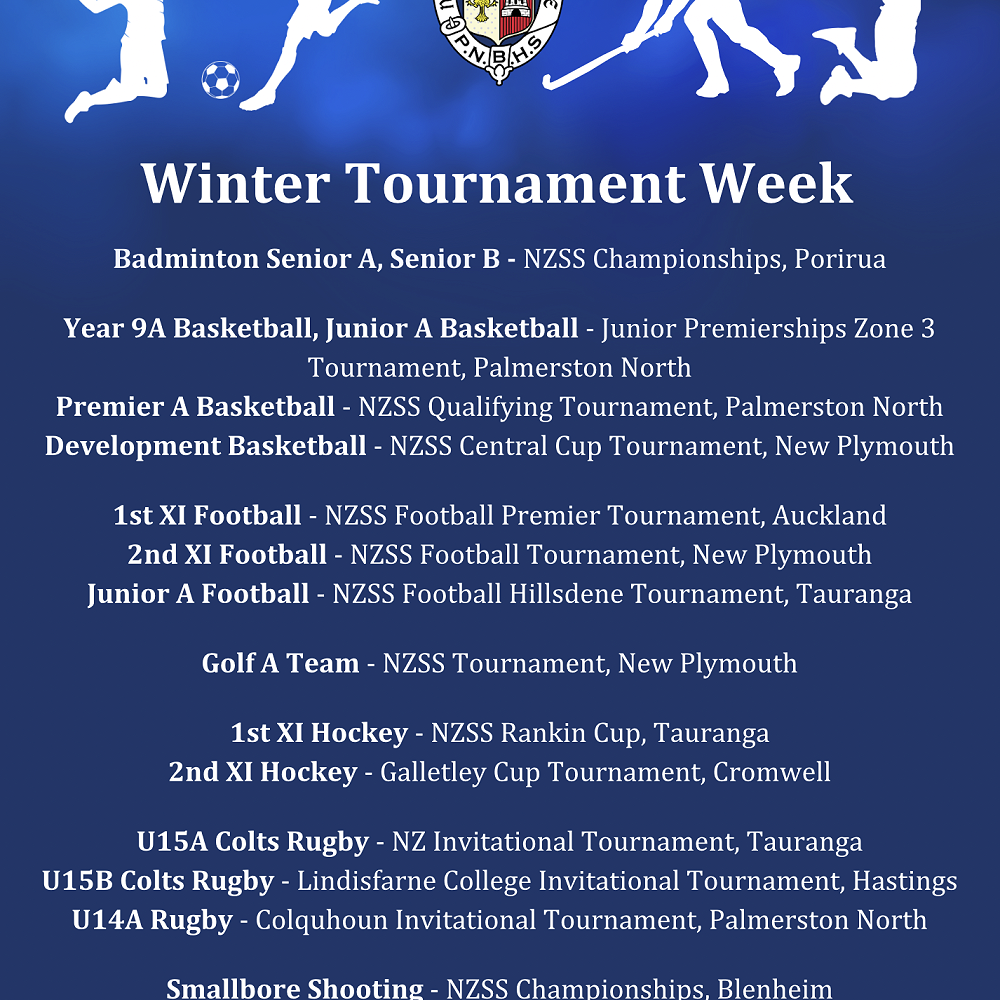 Winter Tournament Week 2024 🏸 ⚽ 🏀 🏑 🏉 🏓 ⛳️