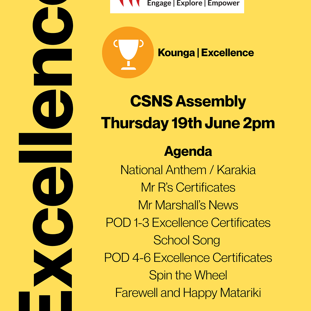 Assembly Agenda - Thursday 19th June