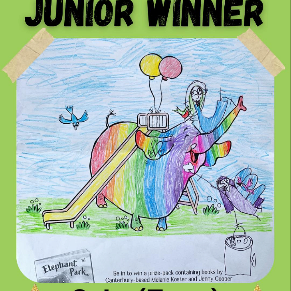 Winners of 'The Elephant Park' Colouring Competition