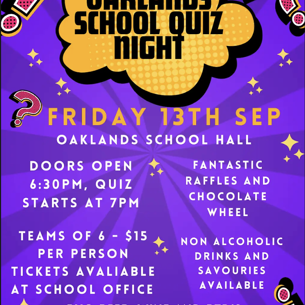 Quiz Night! — Newsletter 4, Term 3, 2024