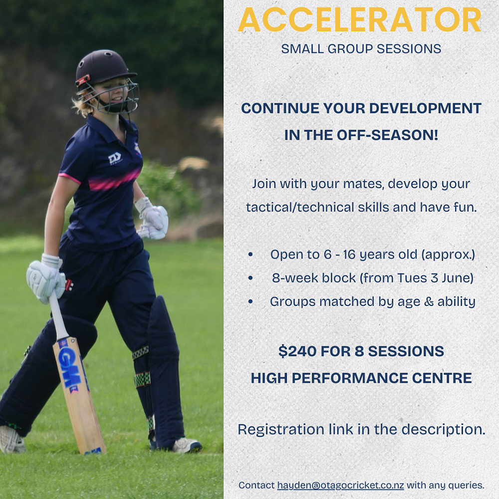 Cricket Winter Accelerator Programme