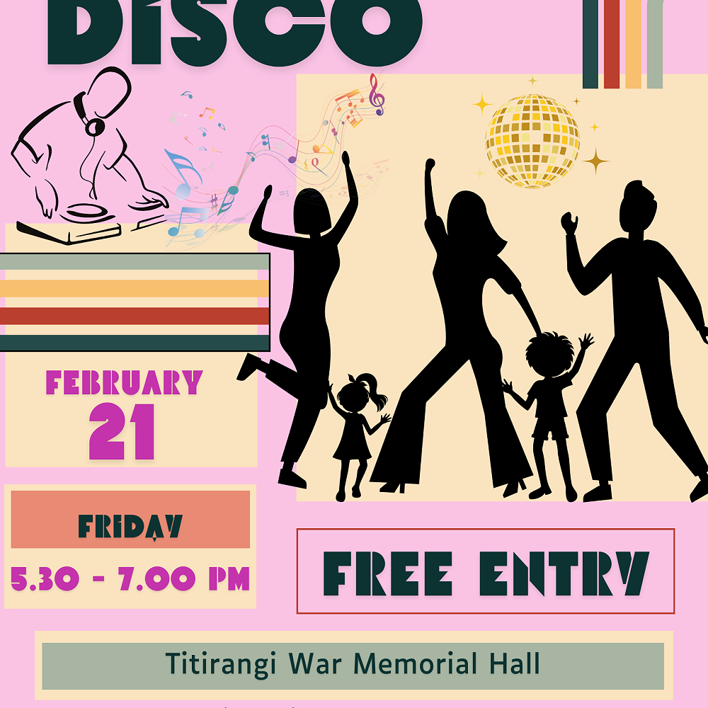 Family Disco this Friday